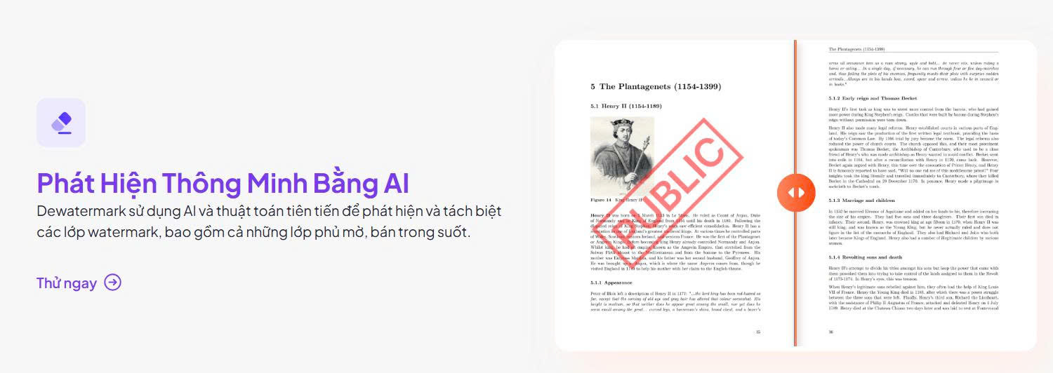 Top 3 công cụ xóa watermark trong PDF online tốt nhất 2025